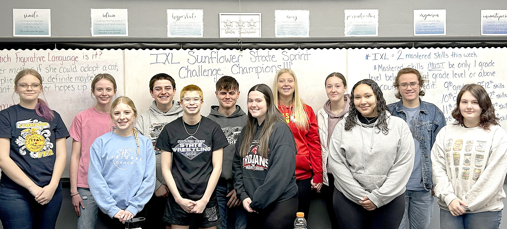 Stockton Sophomores win IXL competition! | Sentinel-Times