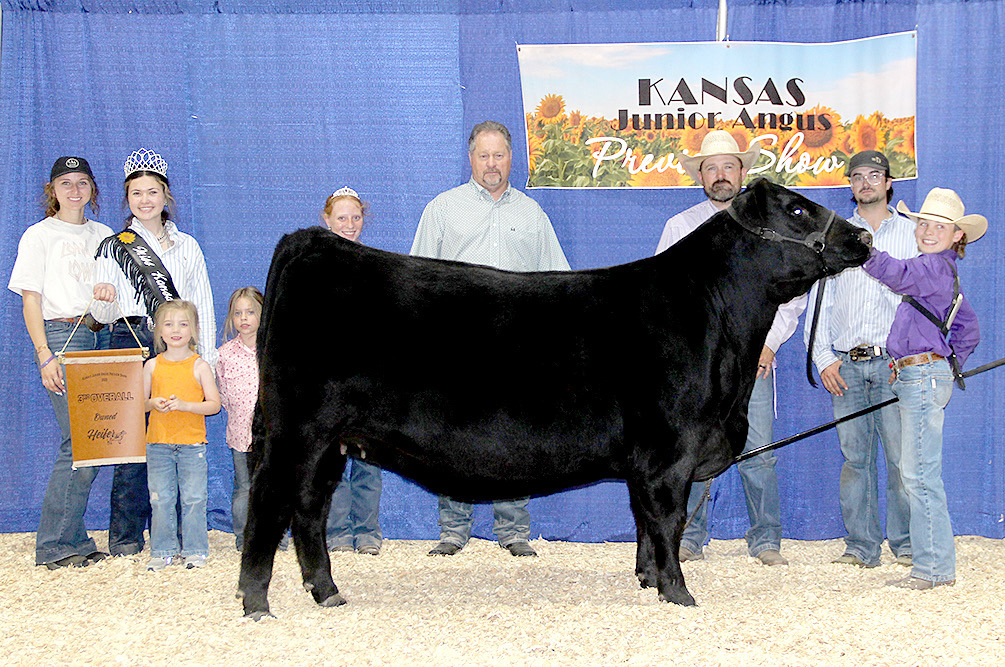 Champions selected at 2025 Kansas Junior Angus Show | Sentinel-Times