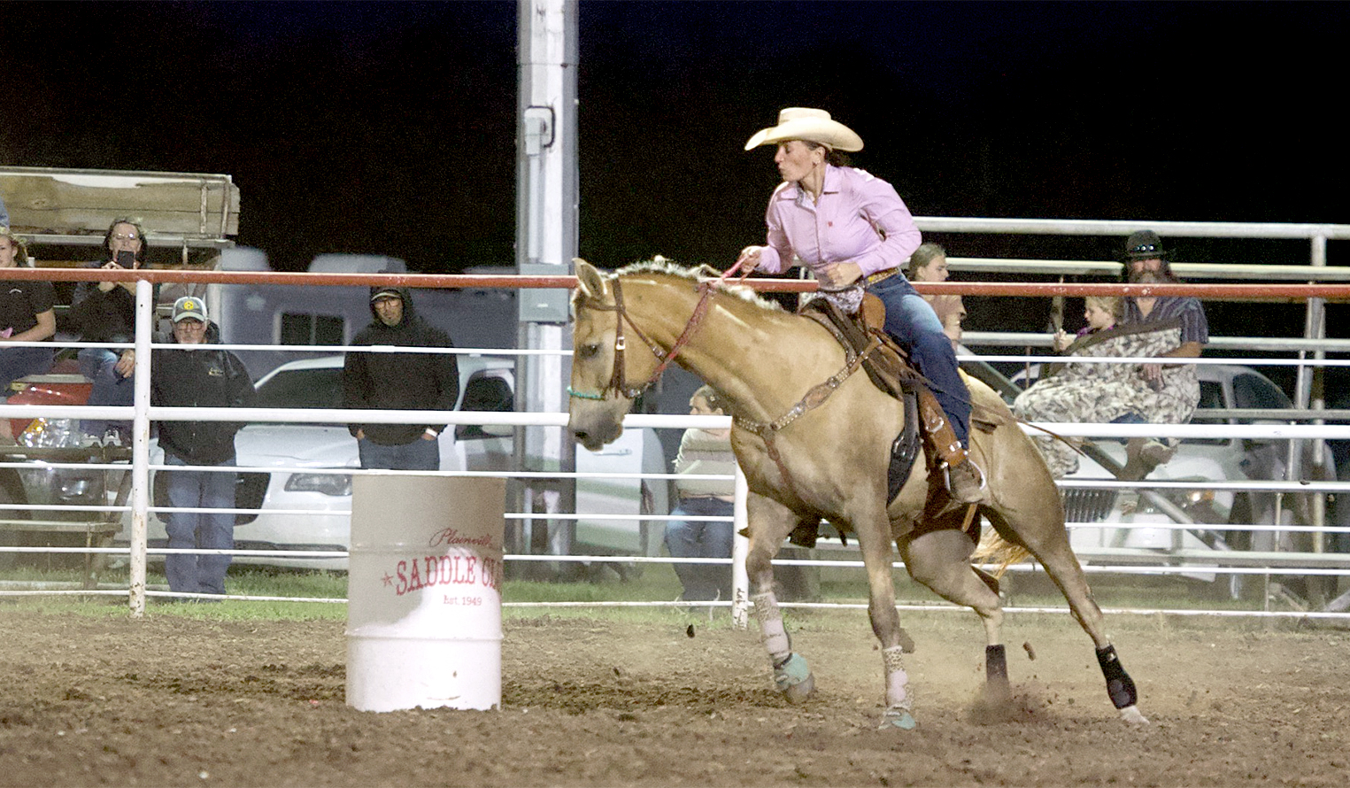 Josey Bice competing in the Barrel Racing | Sentinel-Times
