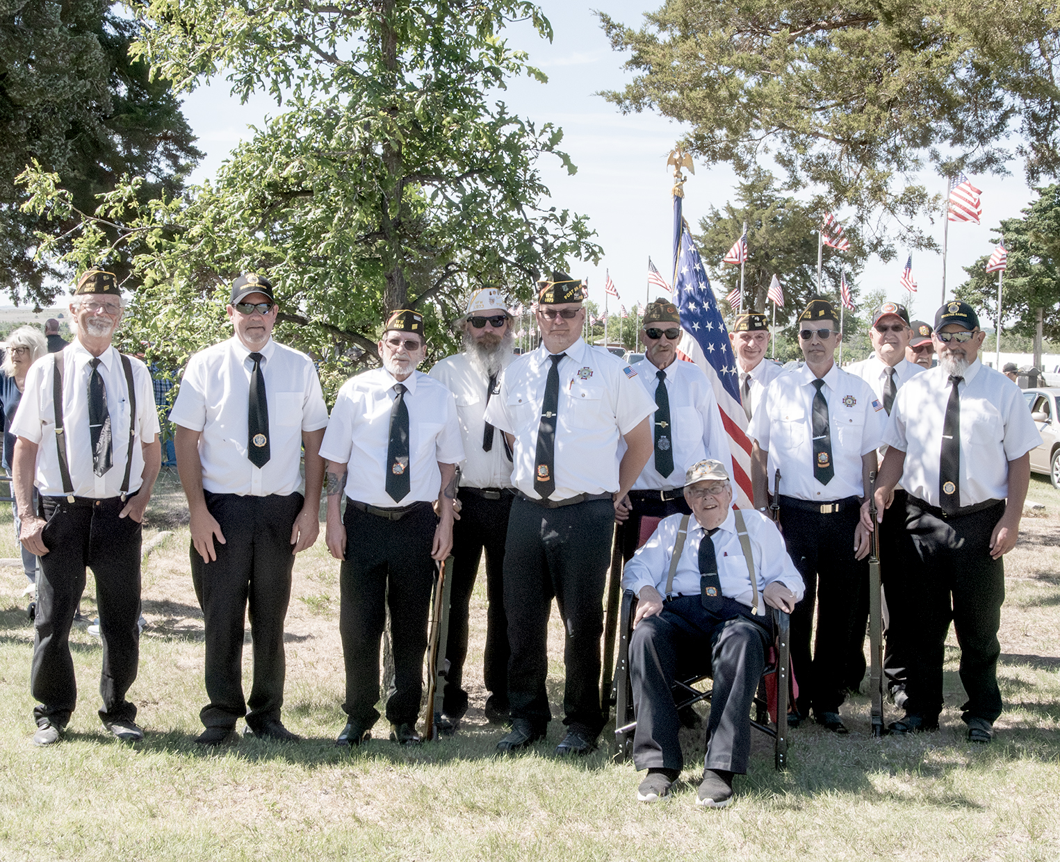 Members of VFW Post 8873-Stockton conduct Memorial Day Services in ...